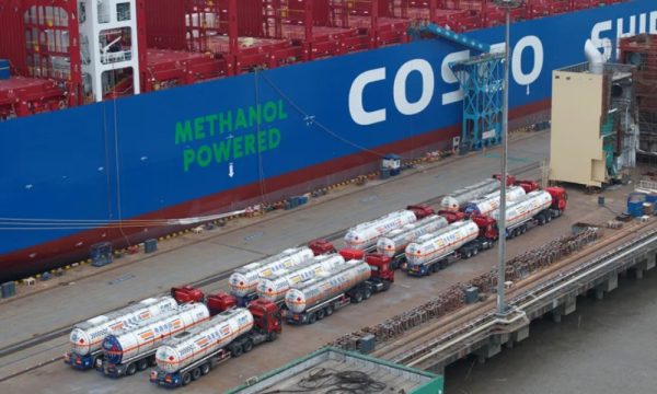 First Methanol Bunkering Marks Milestone For Port Of Amsterdam ...