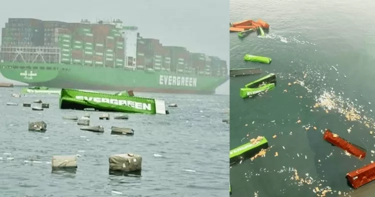Evergreen's 'Ever Lunar' loses 50 containers overboard in Callao Bay ...